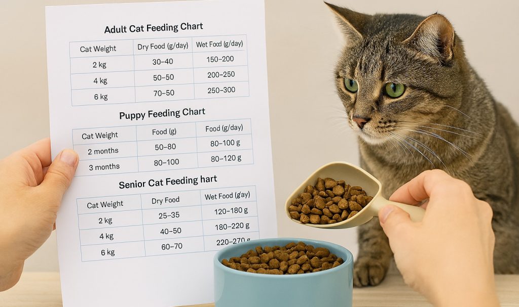 How Much to Feed Your Cat? Ultimate Cat Feeding Chart Guide